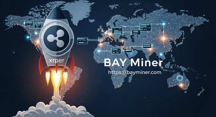 New BAY Miner Cloud Mining Plan Offers Zero Fees for XRP Users